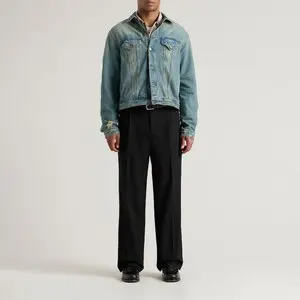 DANIEL SIMMONS Essential Pleated Trousers