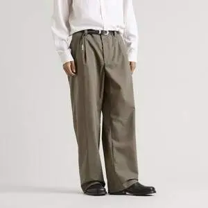 Our Legacy Flowy Fleck Wool Still Chino - Clay