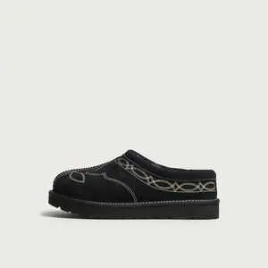 UGG Tasman Western Slipper - Black