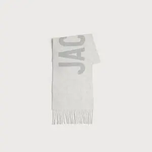 Jacquemus Logo Scarf - Grey