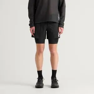 Satisfy Rippy Cordura 8" Shorts - Black