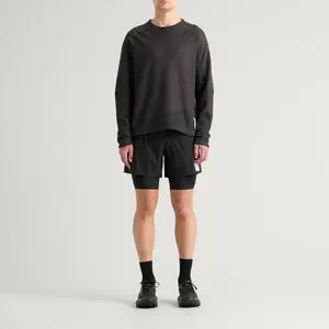 Satisfy Rippy Cordura 8" Shorts - Black