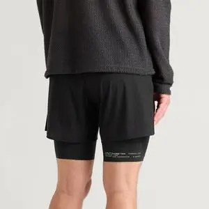 Satisfy Rippy Cordura 8" Shorts - Black