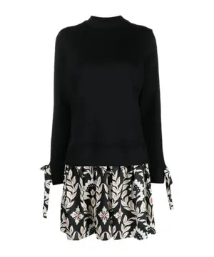 La DoubleJ Sporty Floral-print Minidress