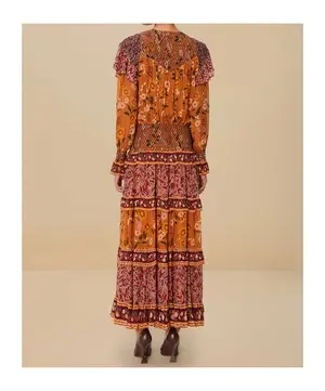 Farm Rio Floral-print Dress