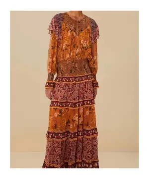 Farm Rio Floral-print Dress