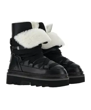Hogan H675 Lace-up Boots - Black