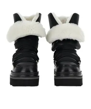 Hogan H675 Lace-up Boots - Black