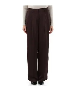Michael Kors Drapey Satin Wide Leg Pants