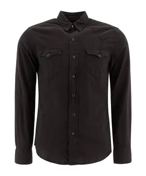 Ralph Lauren Twill Western Shirt - No