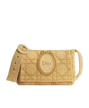 Dior Large Médaillon Messenger Flap Bag - No