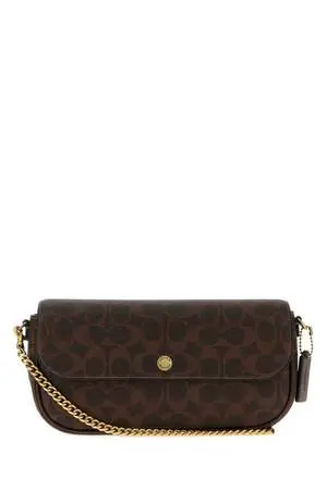 COACH NEW YORK Canvas Brook Shoulder Handbag