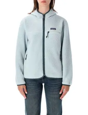 Patagonia Retro Pile Full-zip Hoodie - Virtually Blue