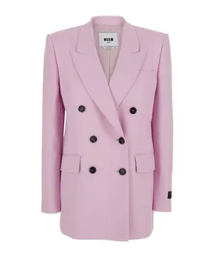 MSGM Double-breasted Tailored Blazer