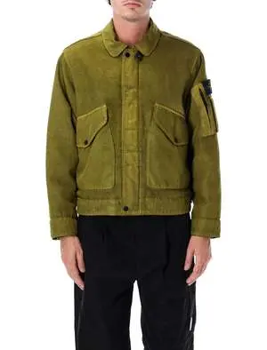 Stone Island Cotton-blend Field Jacket - Cactus