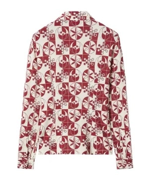 La DoubleJ Geometric-print Shirt - Multicolor