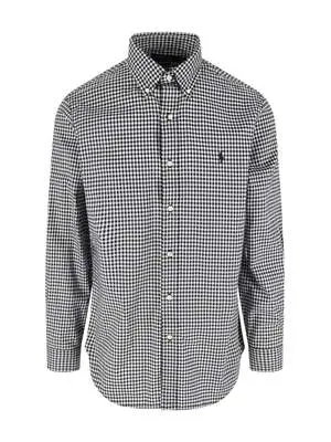 Polo Ralph Lauren Gingham Button-down Shirt - Black