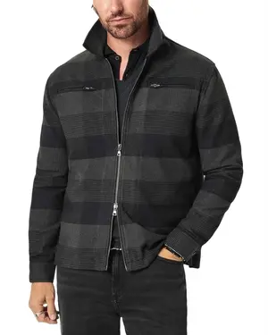 John Varvatos Grafton Flannel Check Shirt Jacket