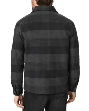 John Varvatos Grafton Flannel Check Shirt Jacket