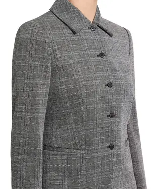 Theory Button Front Cutaway Blazer