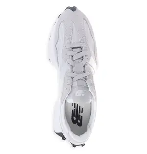 NEW BALANCE 327 Suede Sneakers - Rain Cloud