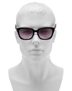 TOM FORD Square Sunglasses, 53mm