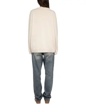 Zadig&Voltaire Swyna Wool-blend Round Neck Sweater