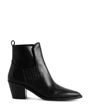Zadig&Voltaire Tyler Neo Soft Wild Leather Ankle Boots