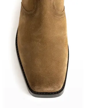 Zadig&Voltaire Igata Suede Western Ankle Boots