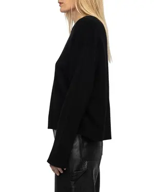 Zadig&Voltaire Perya Leather Wide Pants