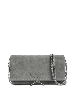 Zadig&Voltaire Rock Suede Shoulder Bag - Road