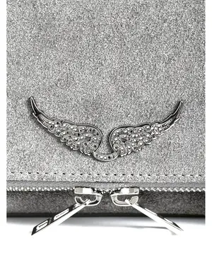Zadig&Voltaire Rock Suede Shoulder Bag - Road