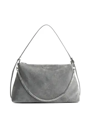 Zadig&Voltaire Jim Suede Shoulder Bag - Road