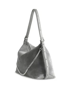 Zadig&Voltaire Jim Suede Shoulder Bag - Road