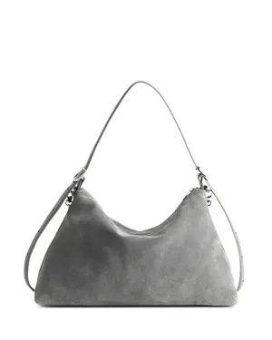 Zadig&Voltaire Jim Suede Shoulder Bag - Road