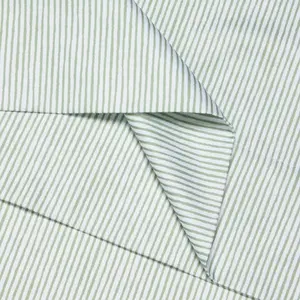 SKY Sketched Stripe 500 Thread Count Sheet Set, King - Green