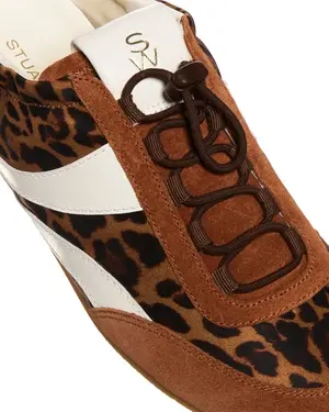 STUART WEITZMAN Vander Ballet Leopard Sneakers