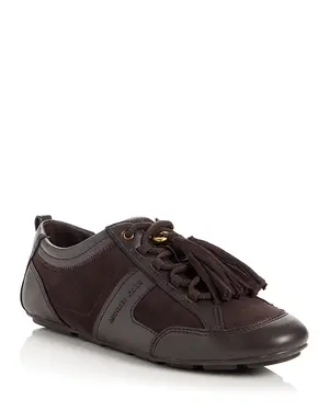 Michael Kors Keely Tassel Sneakers - Chocolate