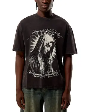 PACSUN Trespass Cotton Crewneck Graphic T-shirt
