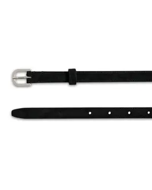 TOTEME Thin Suede Belt