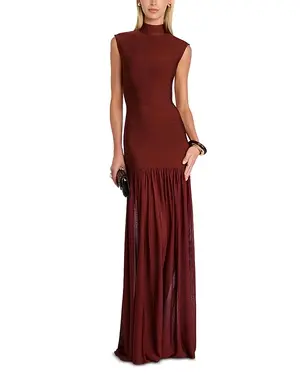 Retrofete Zosima Bandage Maxi Dress