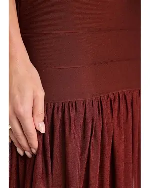 Retrofete Zosima Bandage Maxi Dress