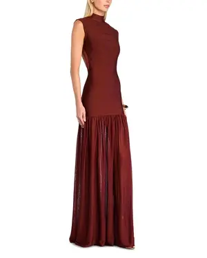 Retrofete Zosima Bandage Maxi Dress