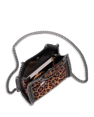 Stella McCartney Falabella Print Tiny Tote - Leopard
