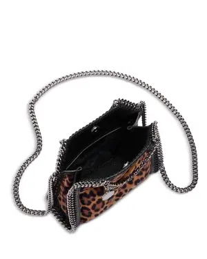 Stella McCartney Falabella Print Tiny Tote - Leopard