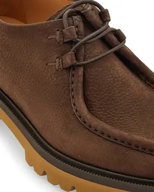 FERRAGAMO Chunky Lace Up Loafers