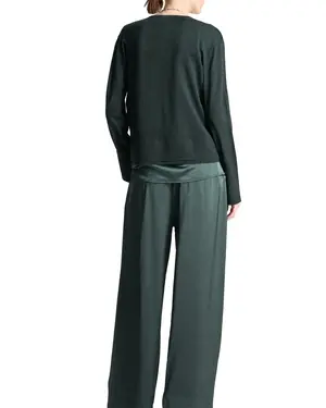 SAINT ART Jade Wool V Neck Sweater