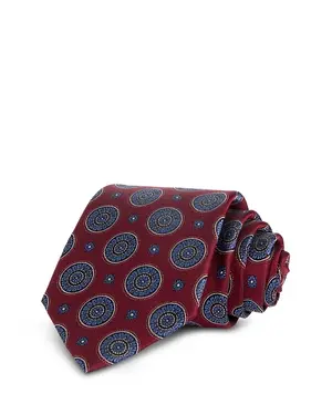 Bloomingdale'S Silk Classic Floral Medallion Tie - Exclusive Red