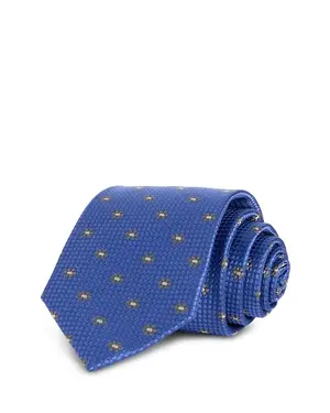 Bloomingdale'S Silk Classic Flower Tie - Exclusive Medium Blue