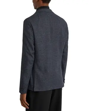 REISS Kyle Tailored Fit Check Blazer